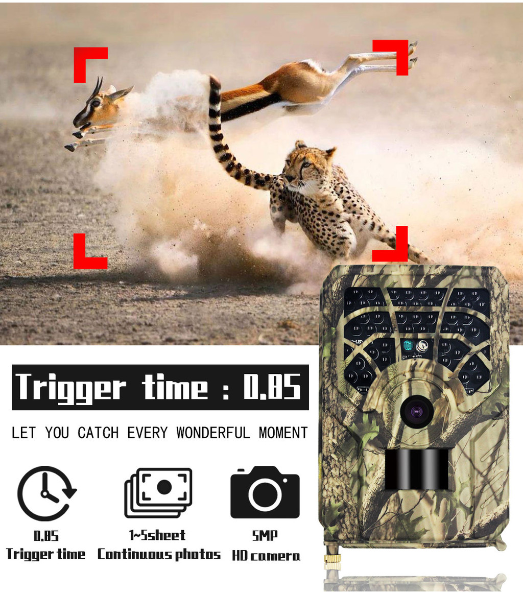 Wildkamera Trap Hunt Trail Cam Caza Camera De Chasse Wild Life 1080P ...