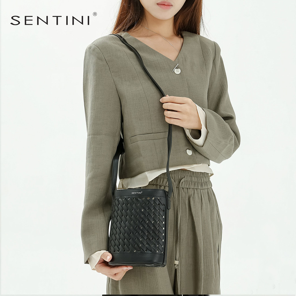 SENTINI Layla Beg Bahu Wanita - Hitam / Aprikot / Coklat STB-101 ...