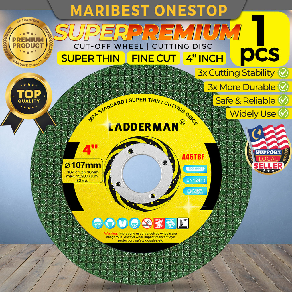 1PC 4 inch PREMIUM Cutting Disc Cut-off Wheel Angle Grinding Disc ...