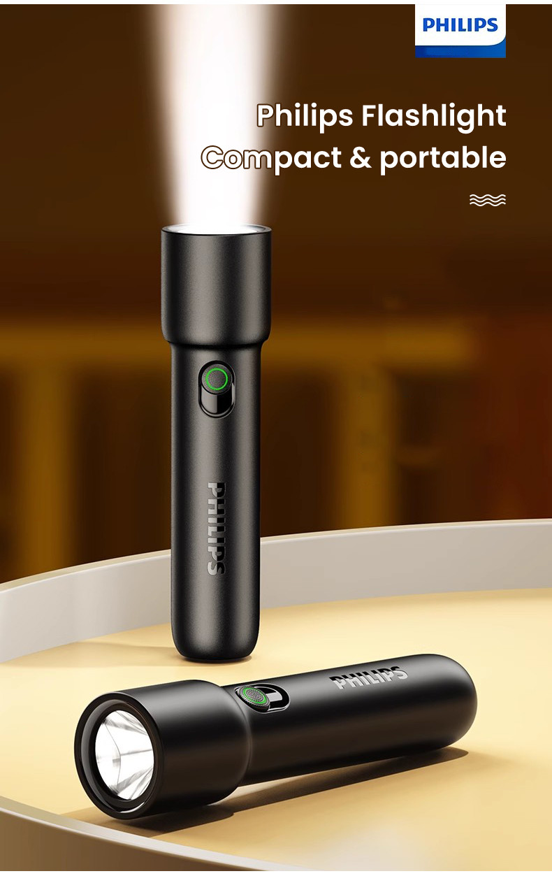 Philips SFL1235 Flashlight strong light super bright charging super ...