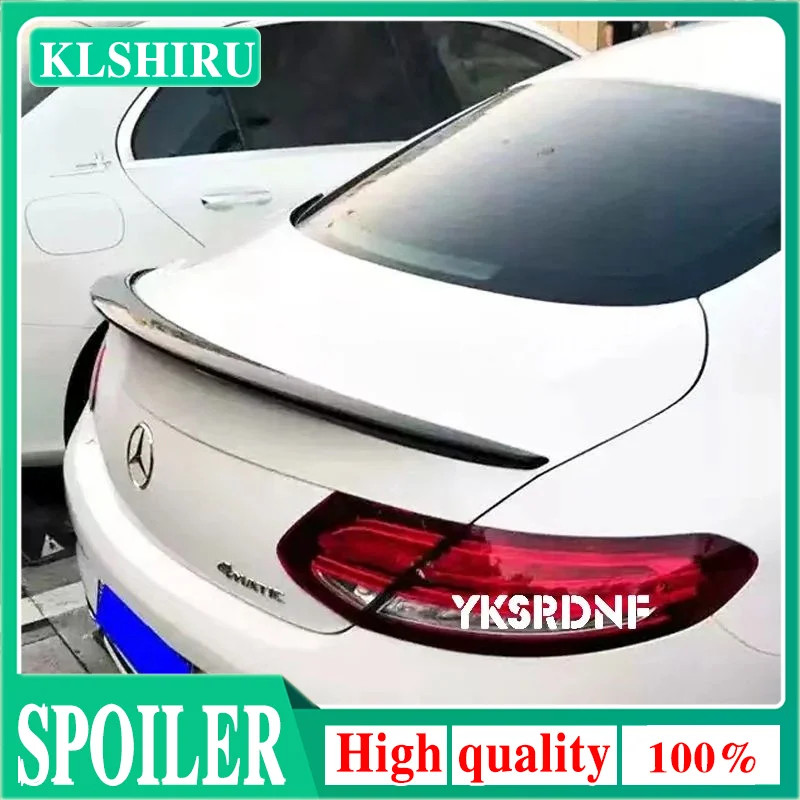 Rear Spoiler Tail Wing Diffuser For Mercedes-Benz C-Class C205 A205 ...