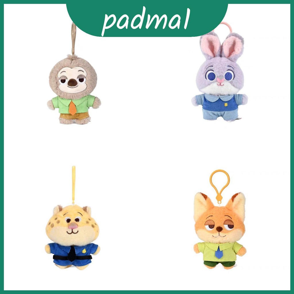 Zootopia Disney Adorable Plush Doll Keychains Of Judy Hopps And Nick Wilde All For Ages | Shopee ...
