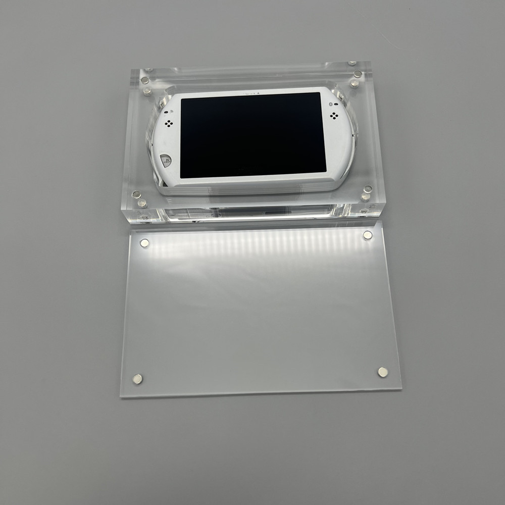 NSLikey High Transparency Acrylic magnetic cover console storage box ...