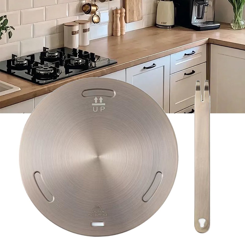 ⭐CuteBB⭐Kitchen Induction Cooker Heat Conduction Plate Stainless Steel ...