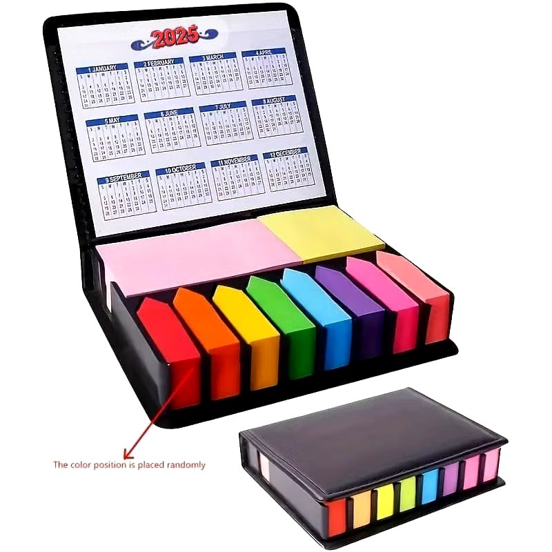 600 pages or 2000 Pages Colorful Organization Multicolor Sticky Note ...