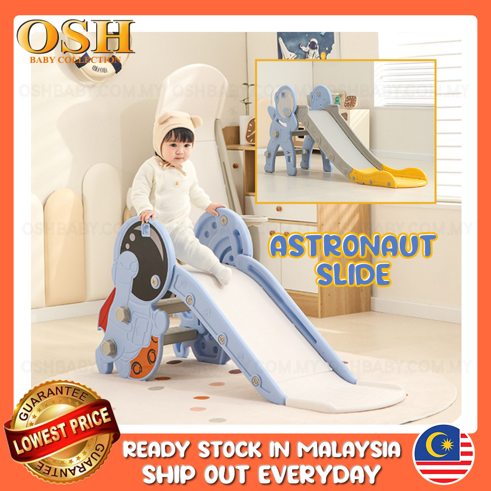 ASTRONAUT SLIDE Children Slide Playground Indoor Home DIY Kids Slide w ...
