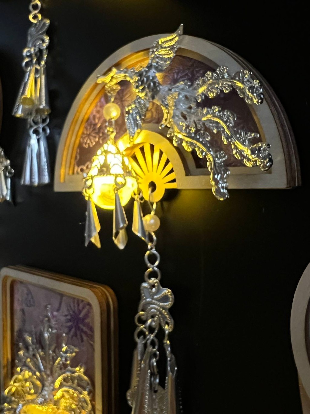 【shipment within 24 hours‌】 fridge magnet creative bercahaya lampu gaya ...