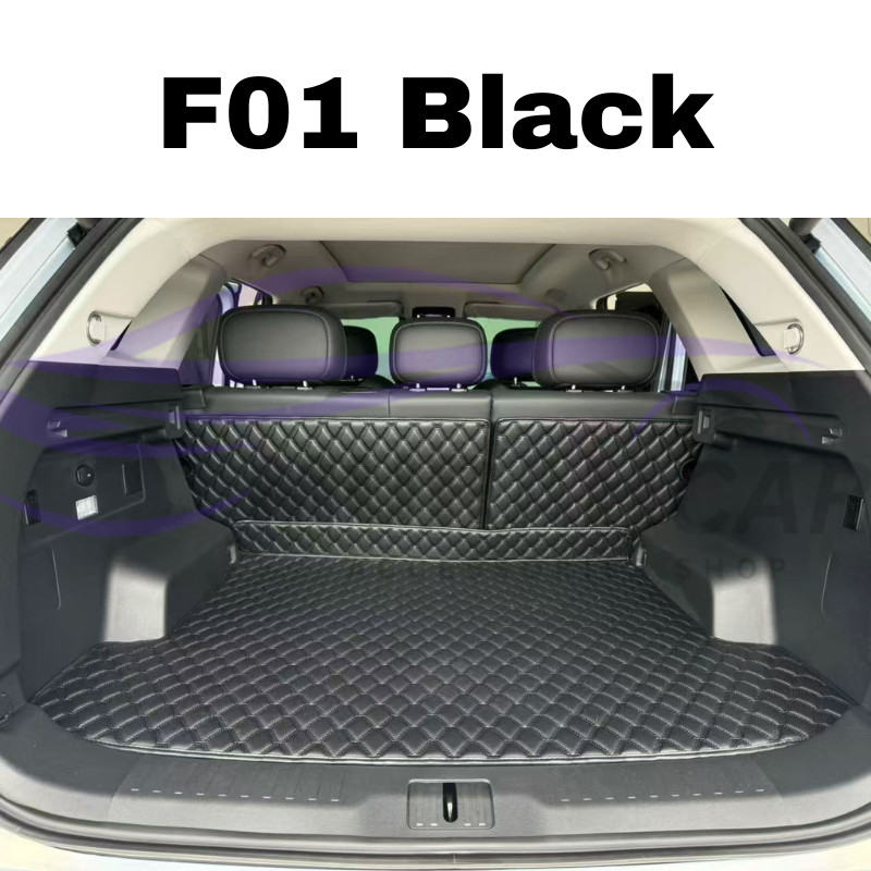 Jaecoo J7 Pu Leather Rear Boot & Carpet Car Floor Mats Trunk Mat Pad ...