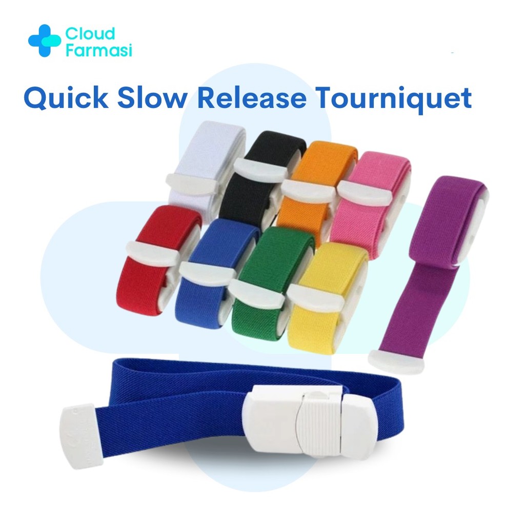 [Cloud Farmasi] Elastic Lockable Tourniquets with ABS Plastic Buckle ...