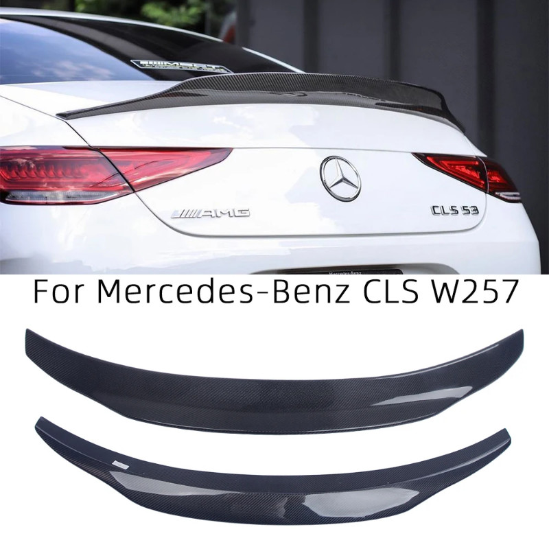 For Mercedes-Benz CLS C257 W257 PSM Style Carbon Fiber Rear Spoiler ...