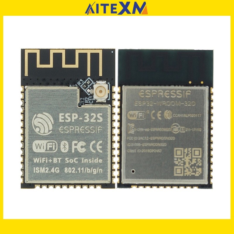 in stock ESP-32S ESP-WROOM-32 ESP-WROOM-32D ESP32 ESP-32 Bluetooth and WIFI Dual Core CPU with ...