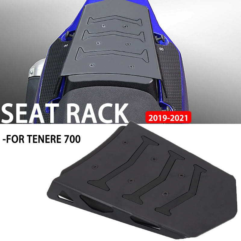 2019 2020 2021For Yamaha TENERE700 Tenere 700 Black Mono Seat Rack Bag ...