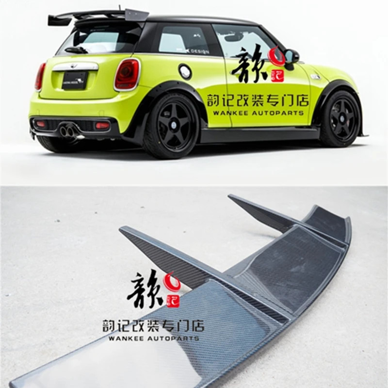 Automotive styling carbon fiber RK rear spoiler roof window wing racing ...