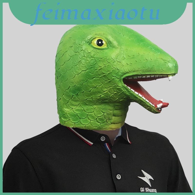 Snake Latex Whimsical Head Mask For Halloween Costume Celebrations And ...
