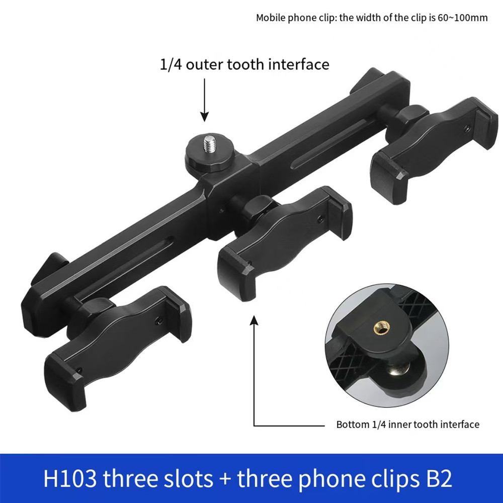 Multi-function mobile phone live stand Multi-function double triple ...