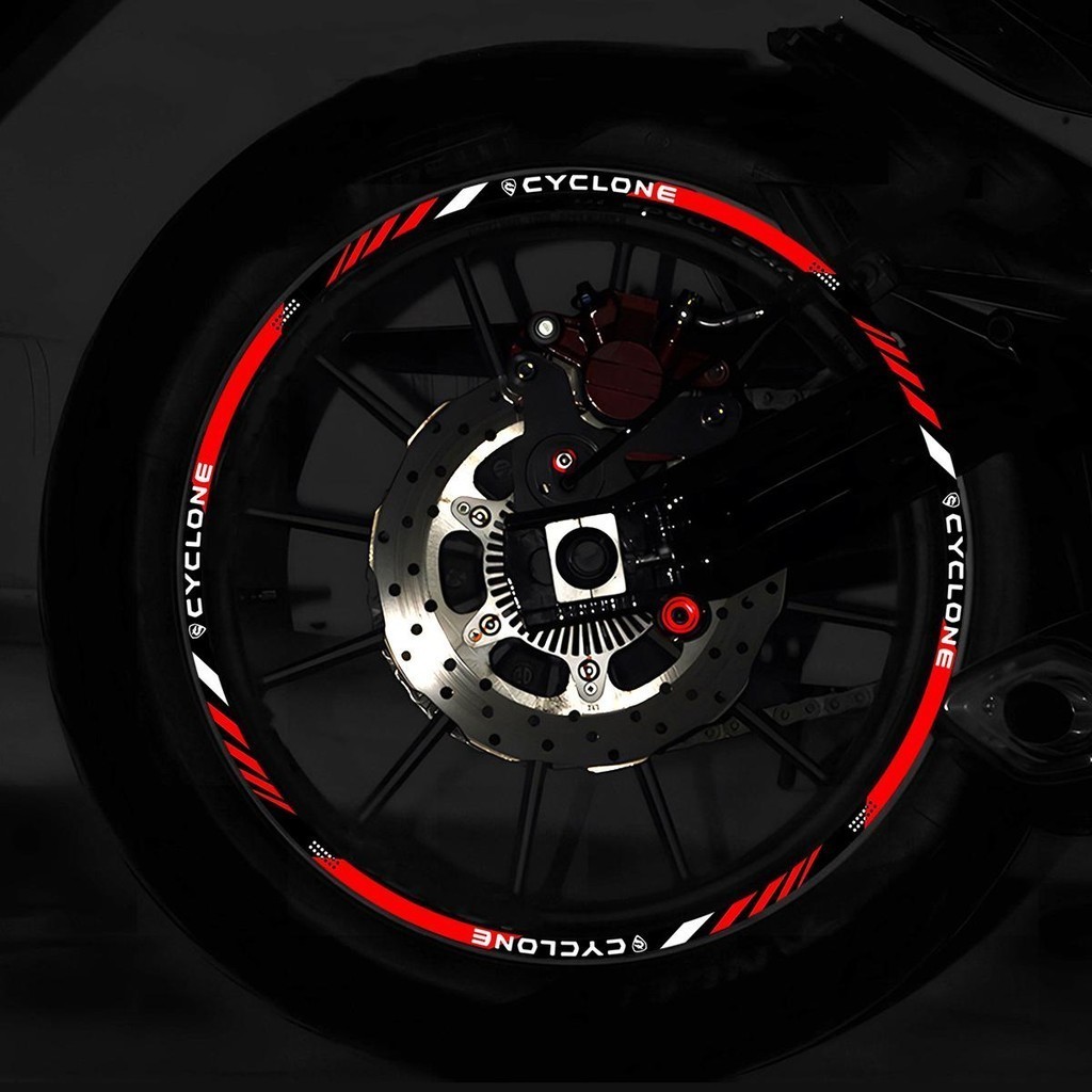 For Cyclone RT2/RT3/RT4 Special Wheel mags Stickers Reflective ...