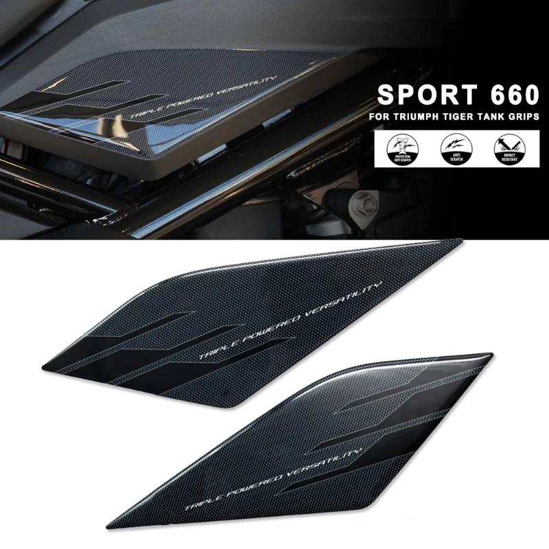 Tank Grips For Triumph Tiger Sport 660 Stickers Fuel Tank Pad Tank ...