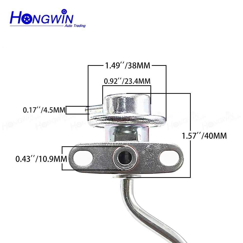 Fuel Pressure Regulator 3.0Bar 23280-75100 For Toyota Fortuner Toyota ...