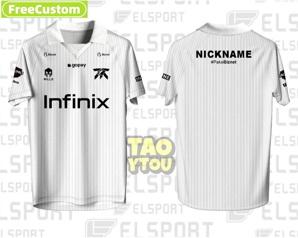 【Free Customization】New Infinix JERSEY ONIC ESPORT PLAYER ISSUE FREE ...