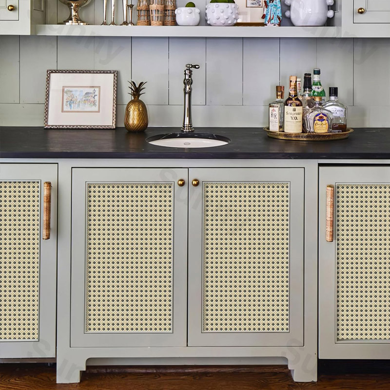 1-5M Rattan Wallpaper Rattan Cane Peel Stickers Self Adhesive ...