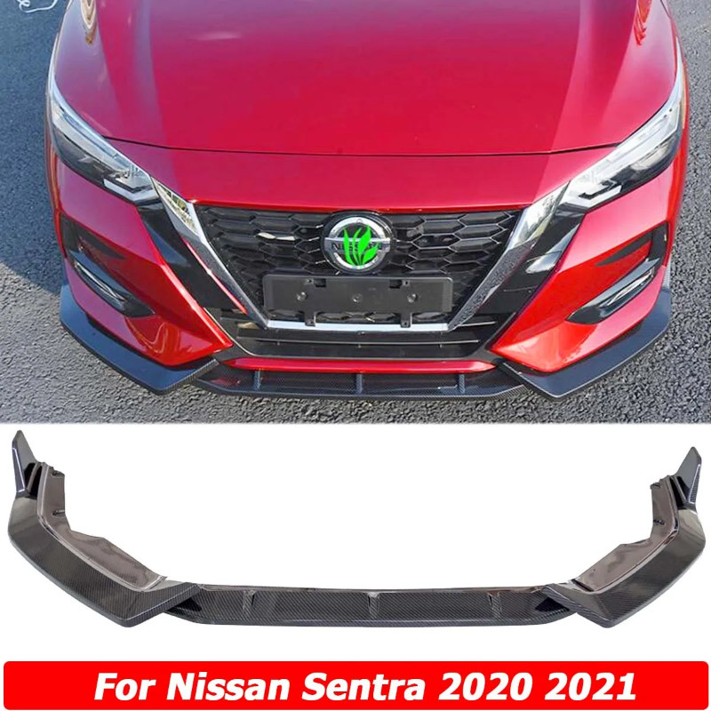 3PCS/Set Front Bumper Lip Spoiler Side Splitter Chin Deflector Body Kit ...