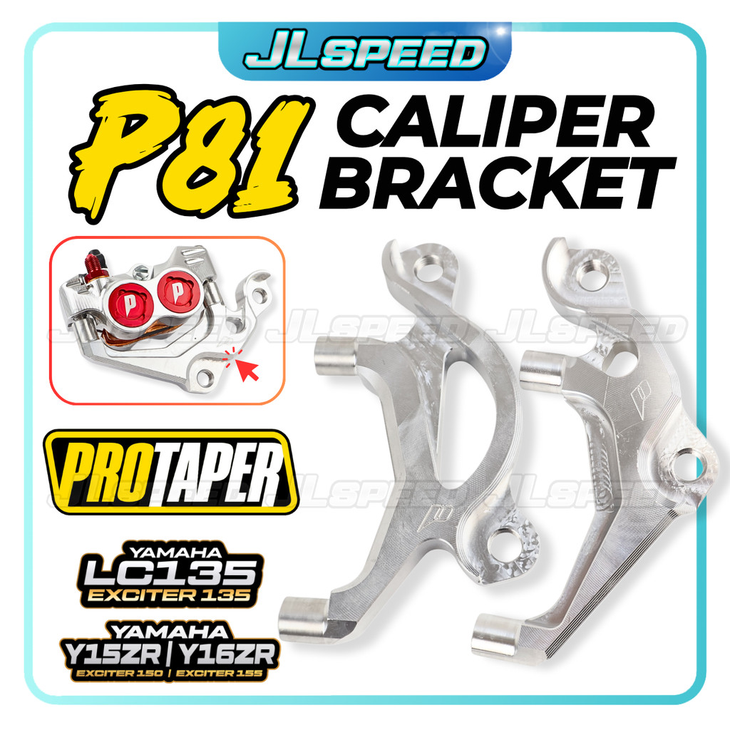 PROTAPER P81 Cnc Front Caliper Disc Bracket Keliper Disk Braket Tapak ...