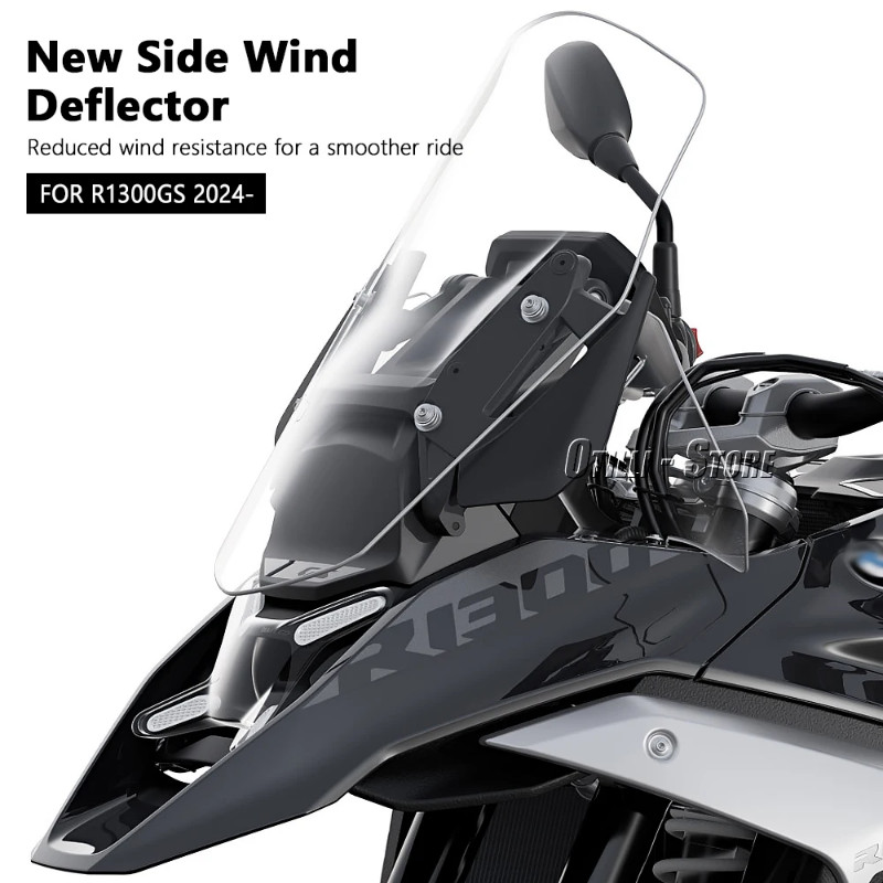 For BMW R1300GS 2024 New Motorcycle Side Wind Deflector ABS Spoiler ...