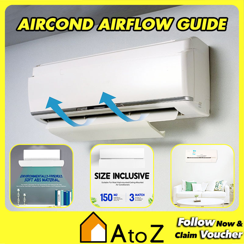 Wall-Mounted Ceiling-Mounted Air Conditioning Wind Deflector Blowin ...