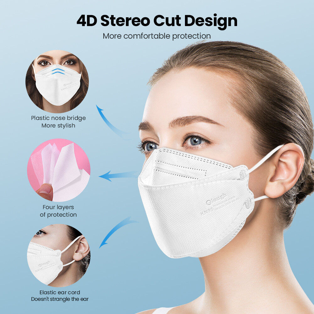 Hijab / Earloop KF94 4ply 50pcs Adult Disposable Face Mask (Medical ...