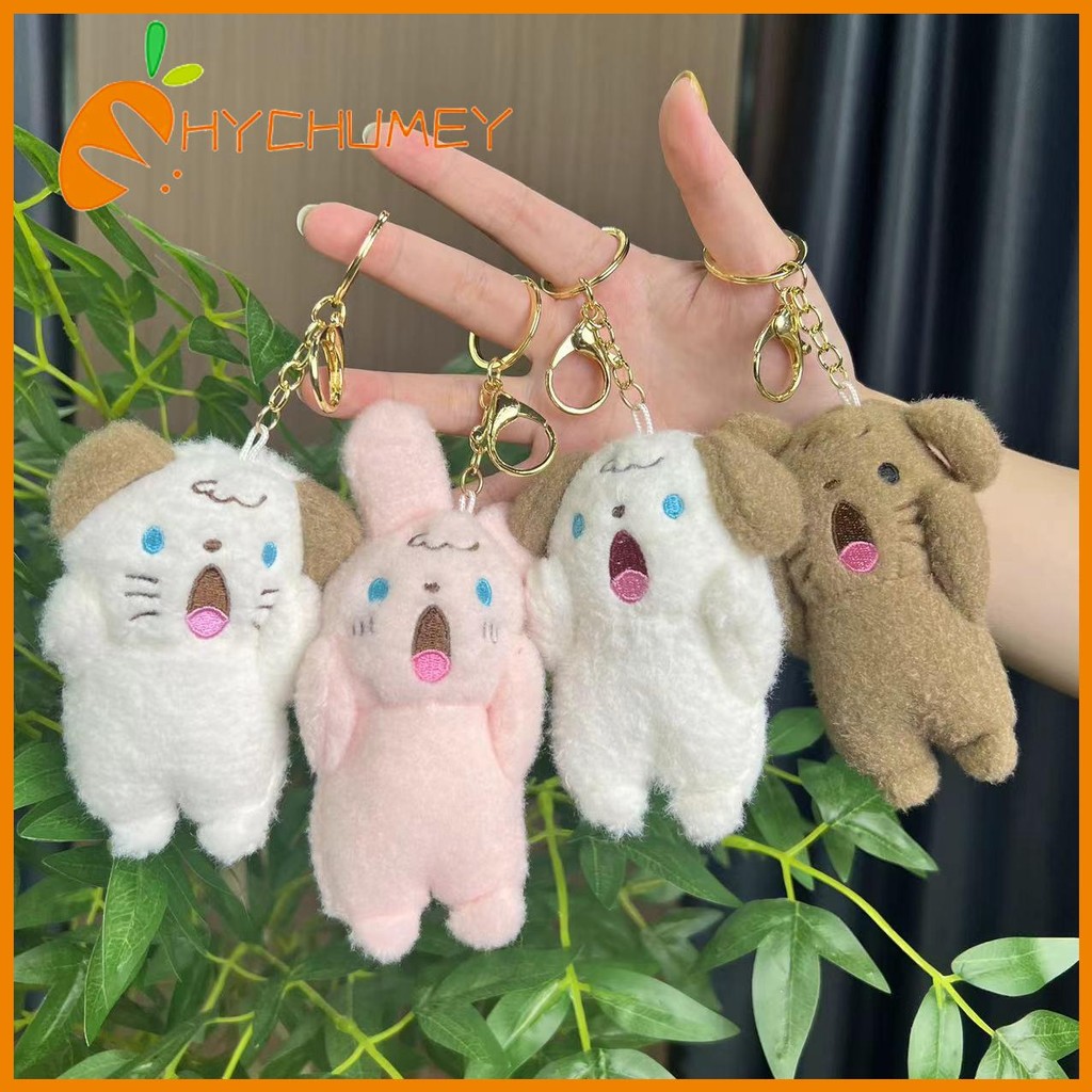 Dog Plush Whimsical And Rabbit Dolls Cute Keychains For Adorable ...