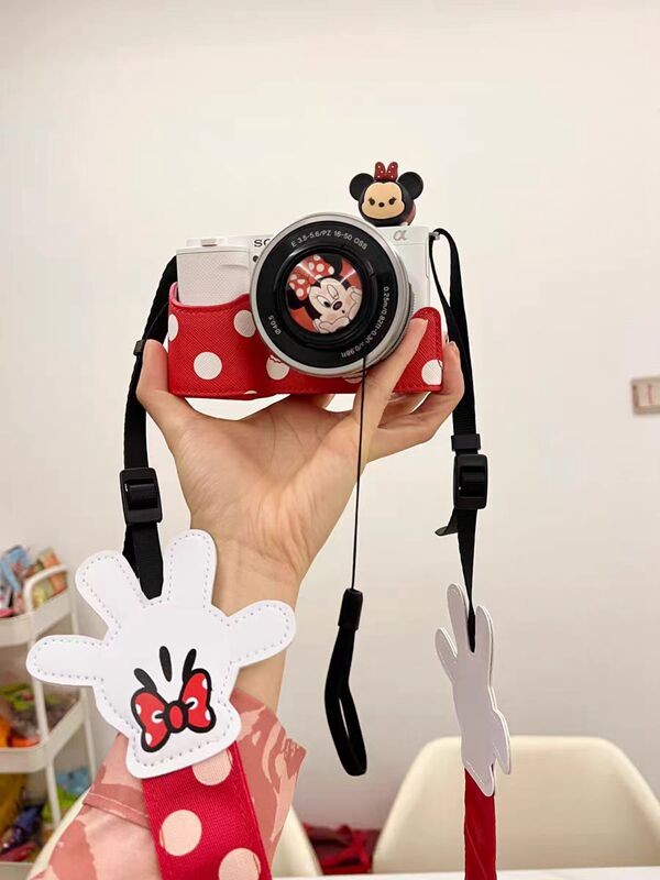 Suitable For Mirrorless Camera Sony ZV-E10L Leather Case Half Set Zve10 ...