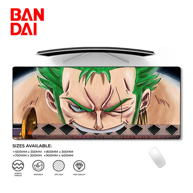 Zoro Mouse Pad Keyboard Deskmat Gaming Laptop Carpet Anime Luffy PC ...