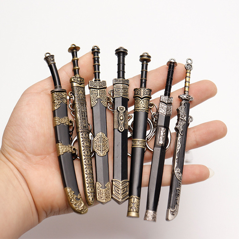 1 Piece Ancient Times Famous Sword Key Chain | Shopee Malaysia