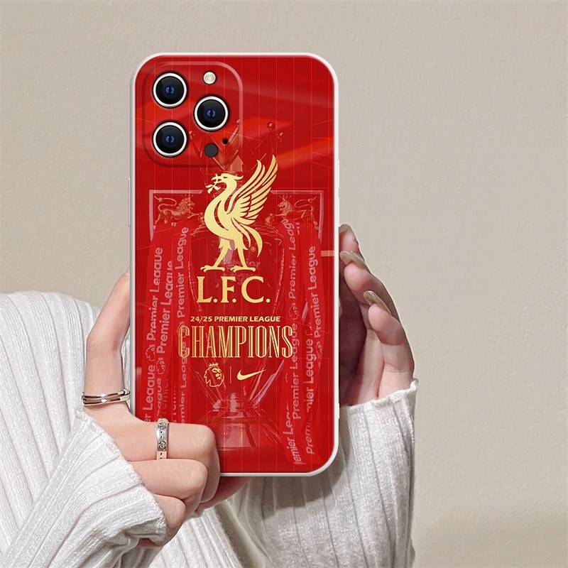 Liverpool Football Club Phone case for iPhone 16 promax 15 pro 14 13 ...
