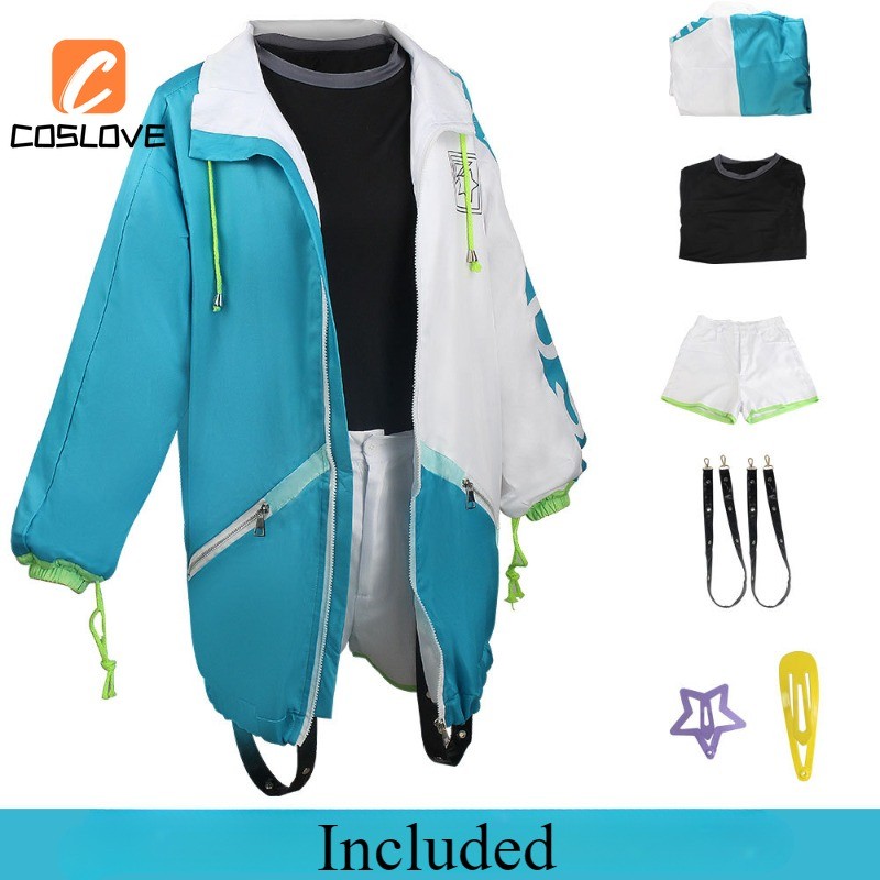 Project Sekai Colorful Stage Shiraishi An Cosplay Clothing Full Set ...
