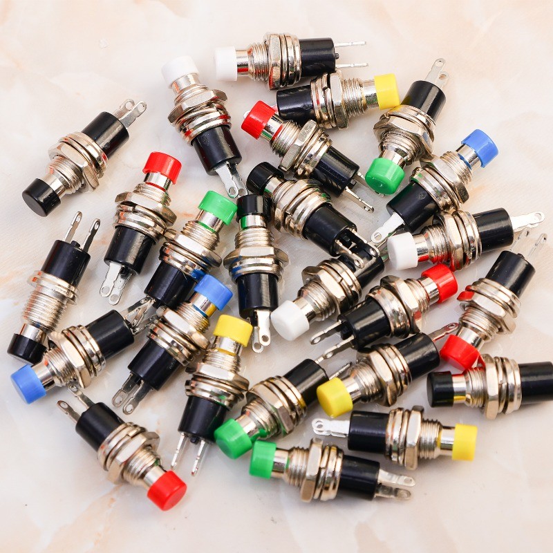 7mm Mini Momentary Push Button Switch Reset Jog Lock Free Switch 3A ...
