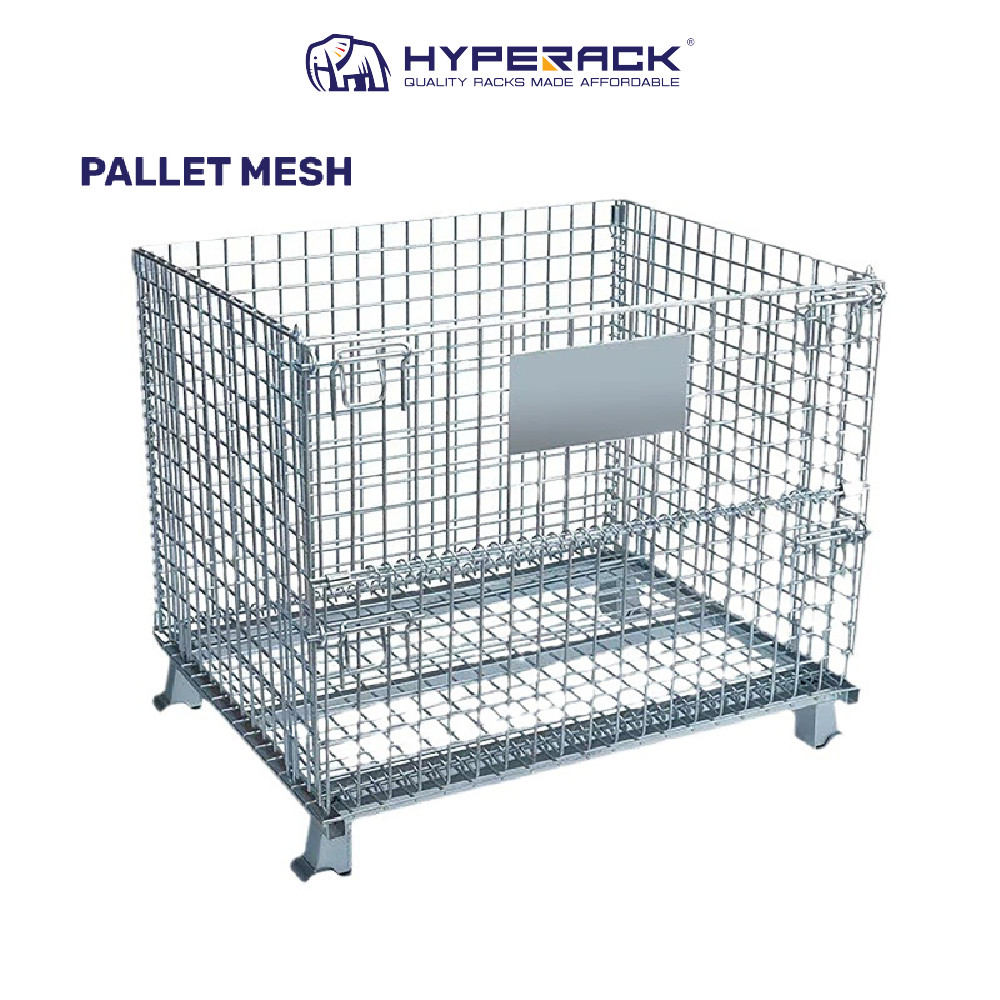 HYPERACK ™️ Heavy Duty Pallet Mesh Cages Max Load 800kg / 1200kg ...