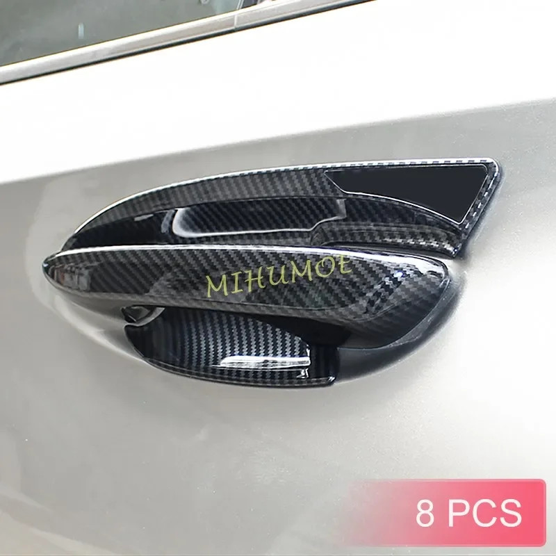 Carbon Fiber Door Handle Cover + Surrounds Trims For Lexus UX 200 250h ...