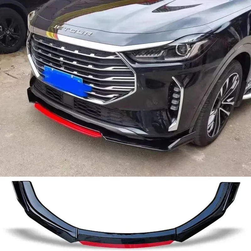 Front Bumper Spoiler for JETOUR X70 Plus Splitter 2018 - 2023 Carbon ...