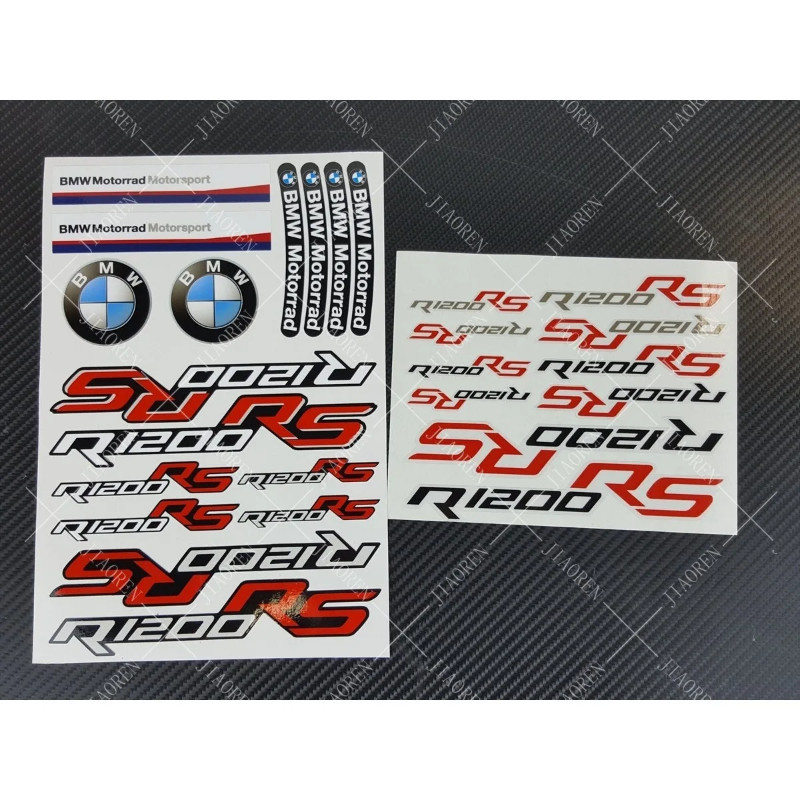 Vinyl BMW R1200RS Stickers R1200 RS Logo Motorcycle Tank Letter Decals ...