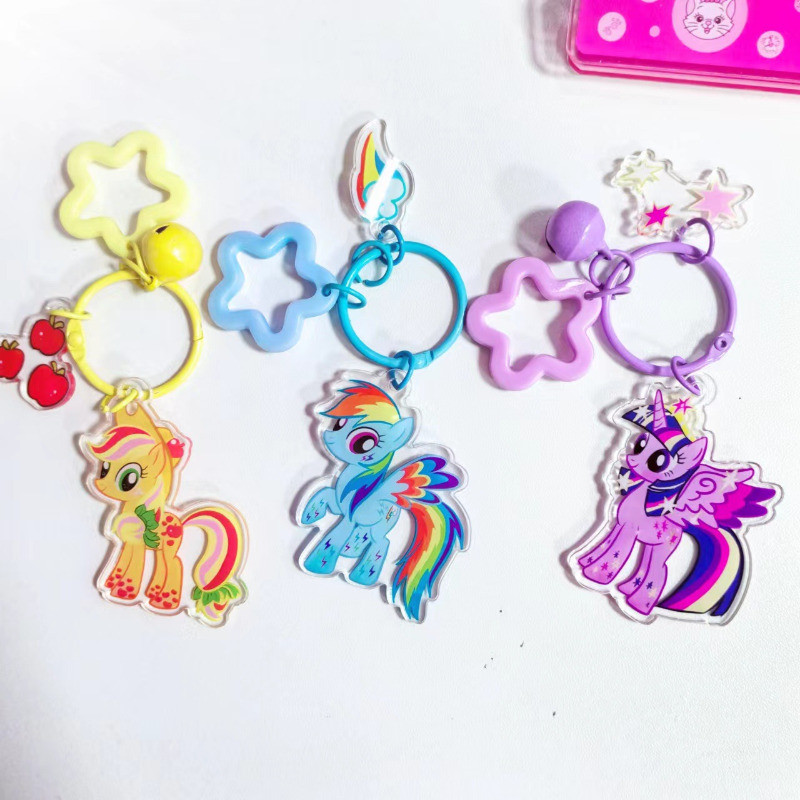 My Little Pony Periphery Acrylic Keychain Twilight Sparkle Cute Cartoon ...