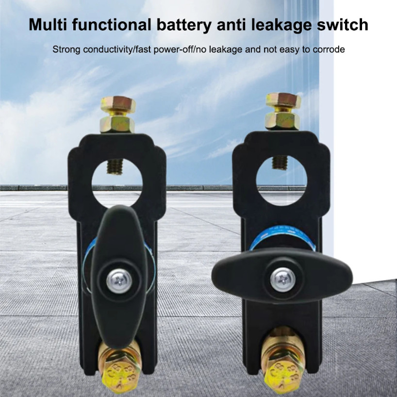 4PCS Car Battery Disconnect Switch 12V/24V Universal Anti-leakage ...