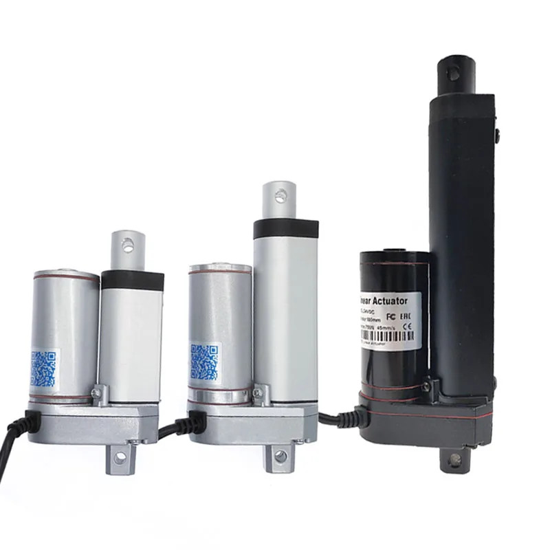 Electric Motor Dc 12V Linear Actuator 100mm 50mm 30mm Stroke 24V Window ...