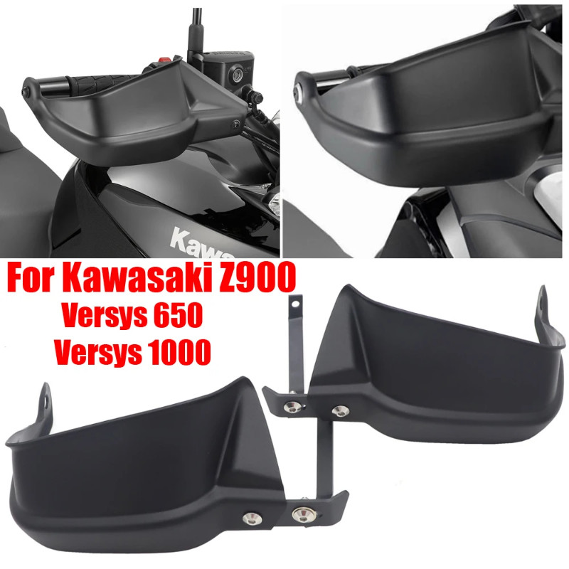 For Kawasaki Z900 Versys 650 Handle Bar Hand Guard Handguard Protector ...