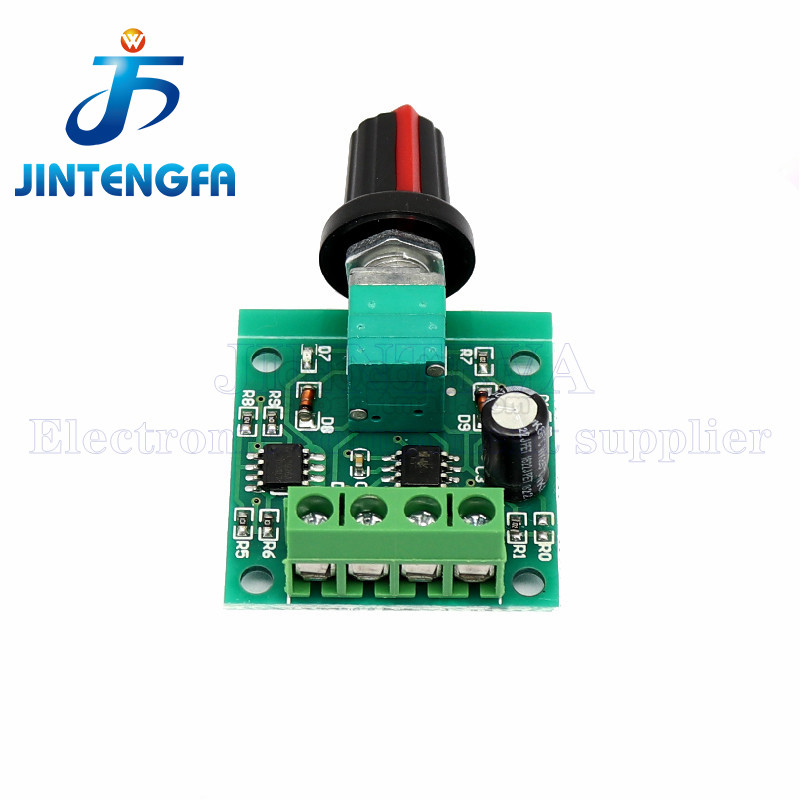 New DC 1.8V 3V 5V 6V 12V 2A PWM Motor Speed Controller Low Voltage ...