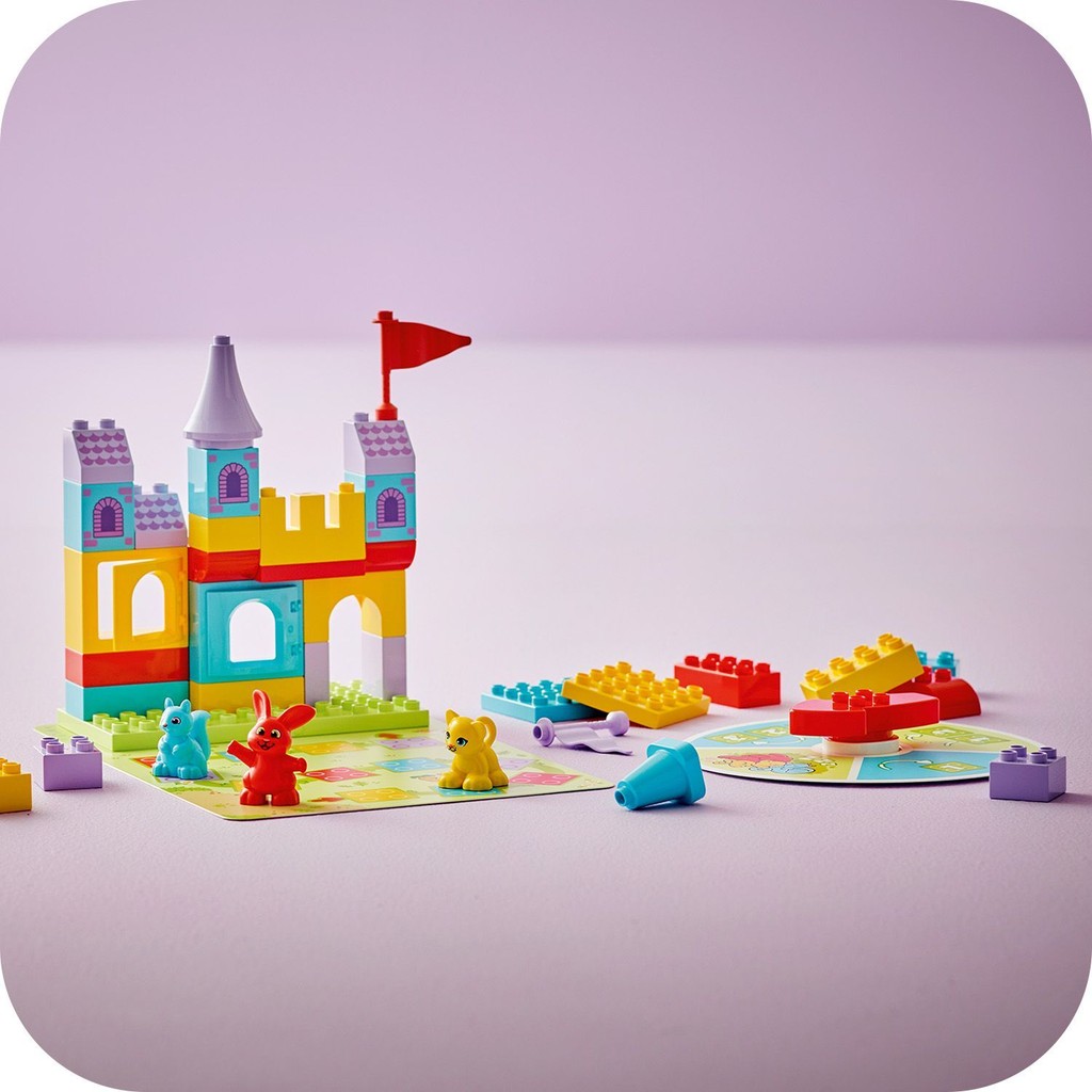 LEGO 10450 Duplo Hopsy's Castle Game Building Toy Set (47 Pieces ...