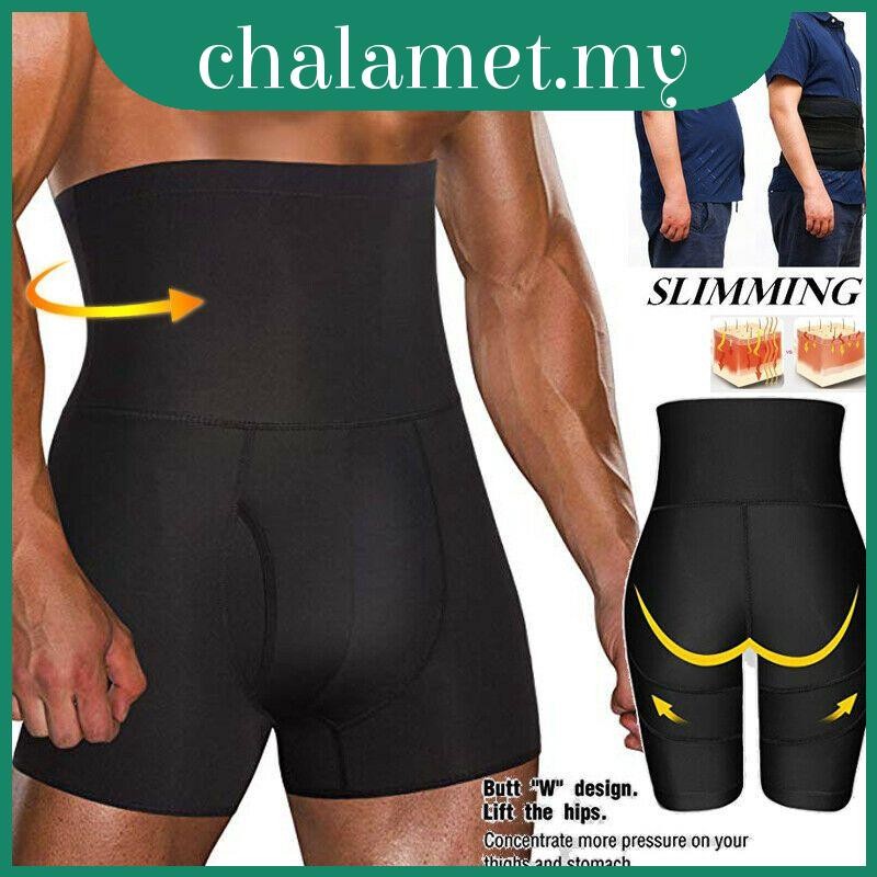 Girdle Pants Men High Waist Slimming Shaper Abdomen Girdle Underwear ...