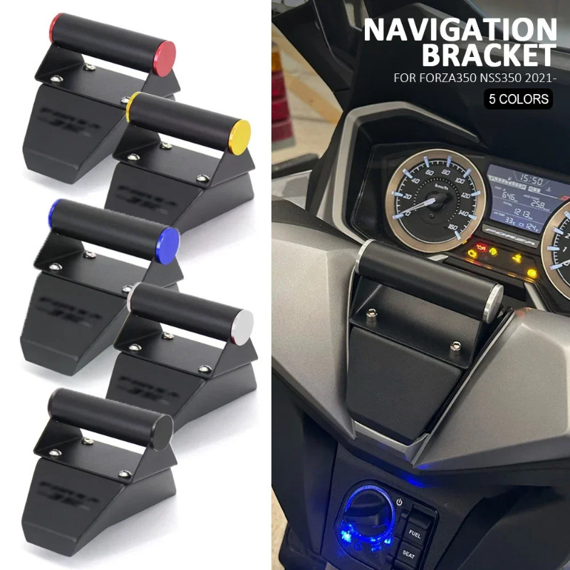 New Stand Holder Phone Mobile Phone GPS Bracket 22mm For Honda Forza ...