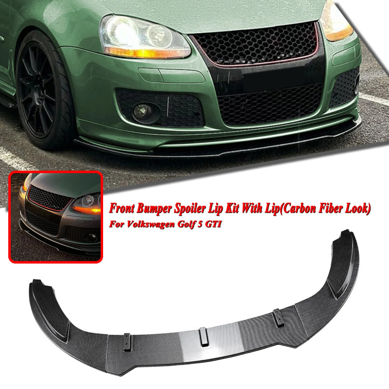 Front Bumper Spoiler Lip Lower Guard For Volkswagen Golf 5 GTI MK5 ...