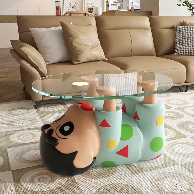 New Crayon Shin chan Tea Table Small Table Moveable Side Table Small ...